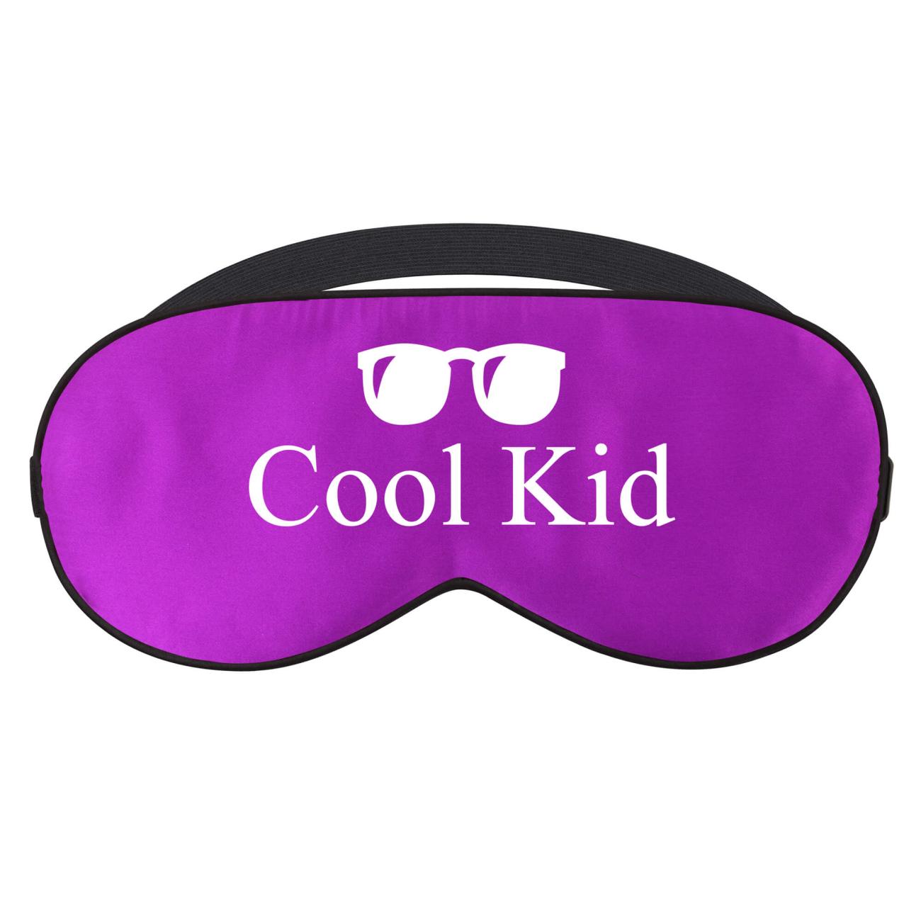 Luxury Silk Eye Mask with Themed Design