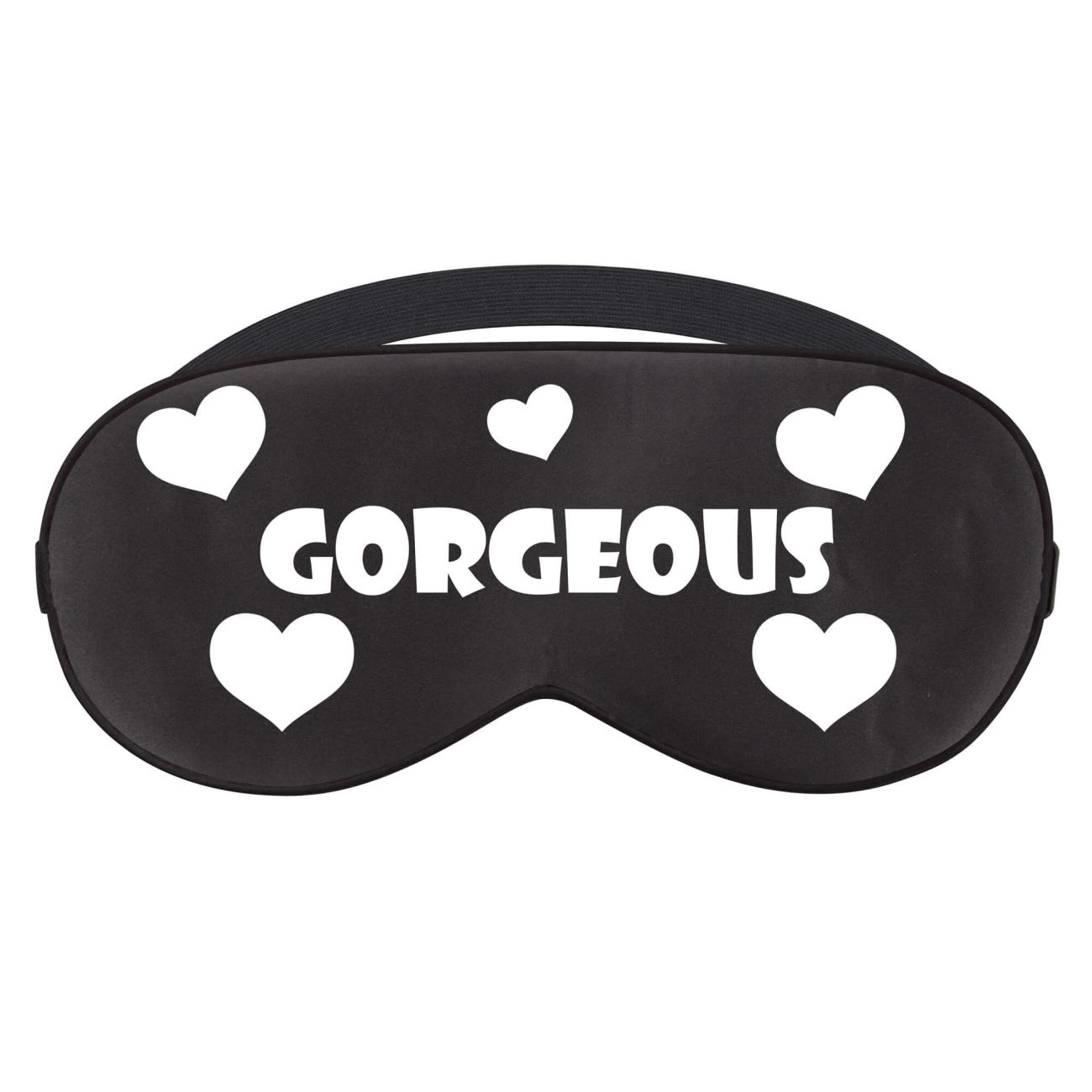 Luxury Silk Eye Mask with Themed Design